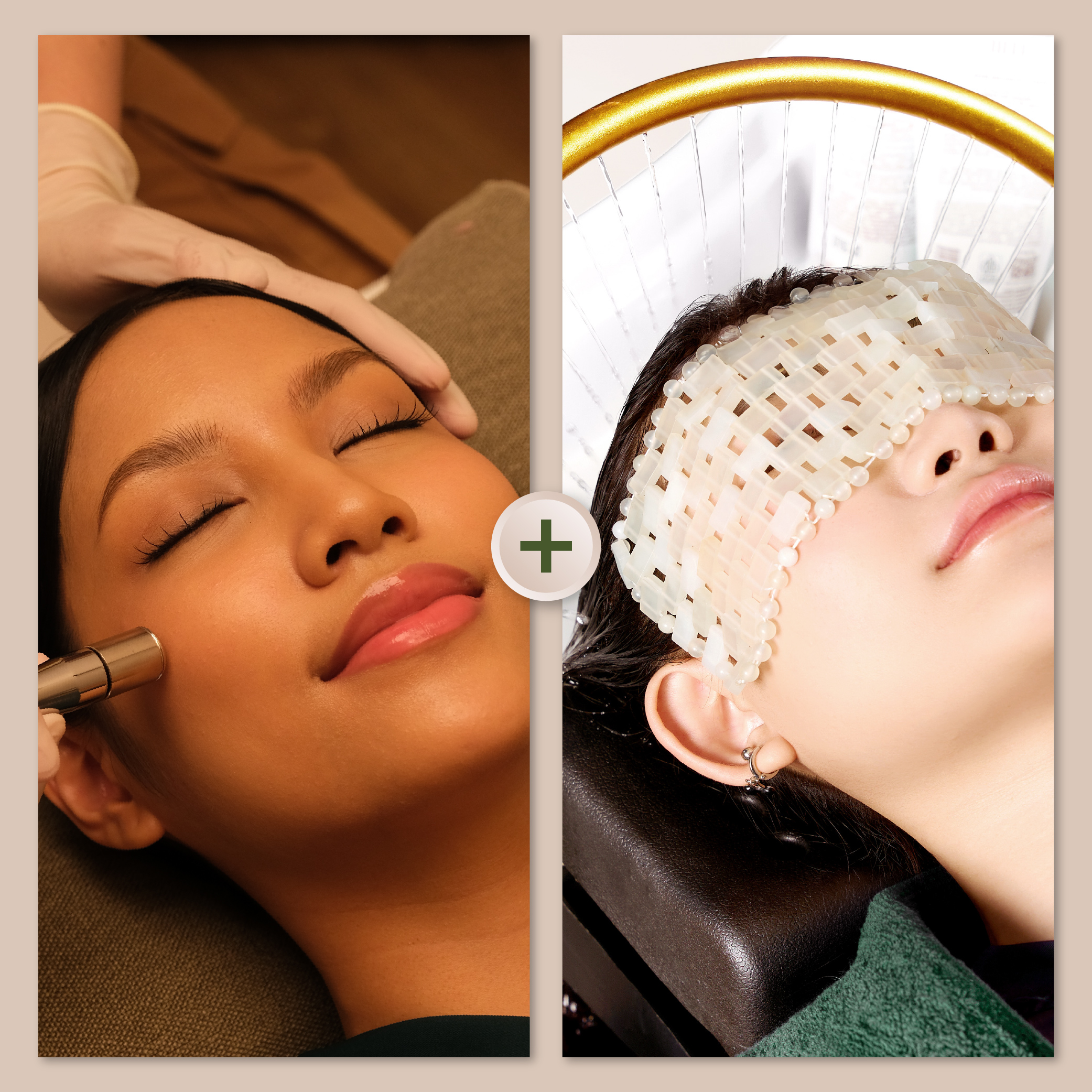 Diamond Glow Facial X Onsen Head Treatment
